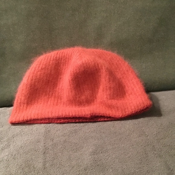Kmart | Accessories | Vintage Rust Color Lambs Wool Cap With Acrylic ...